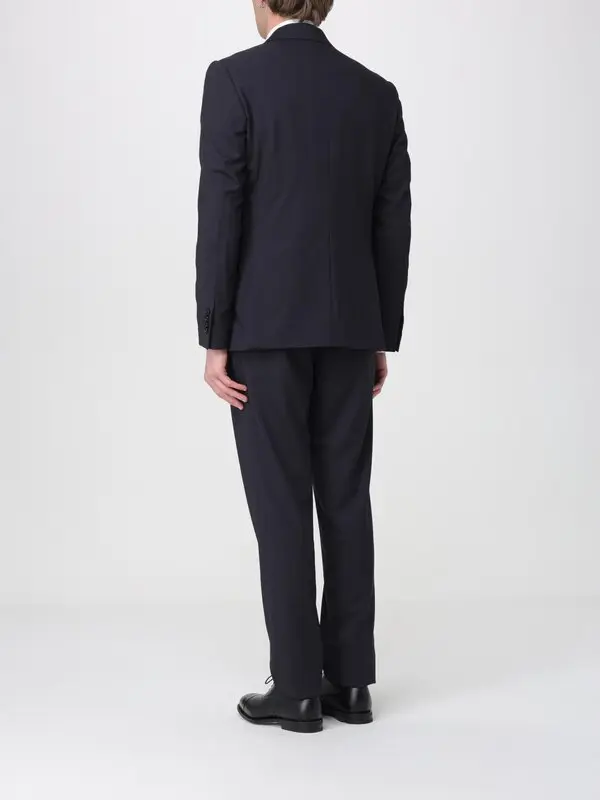 LARDINI Single-breasted Wool Blend Suit