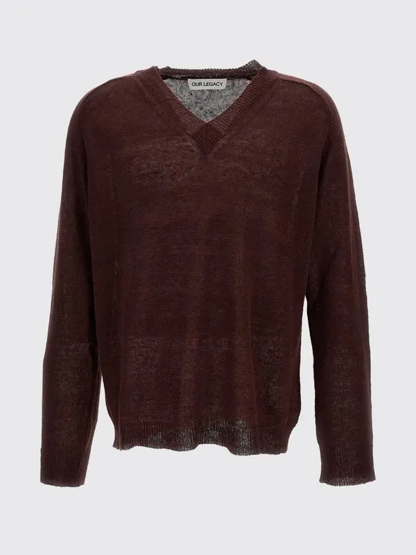Our Legacy Linen And Cotton Blend Pullover