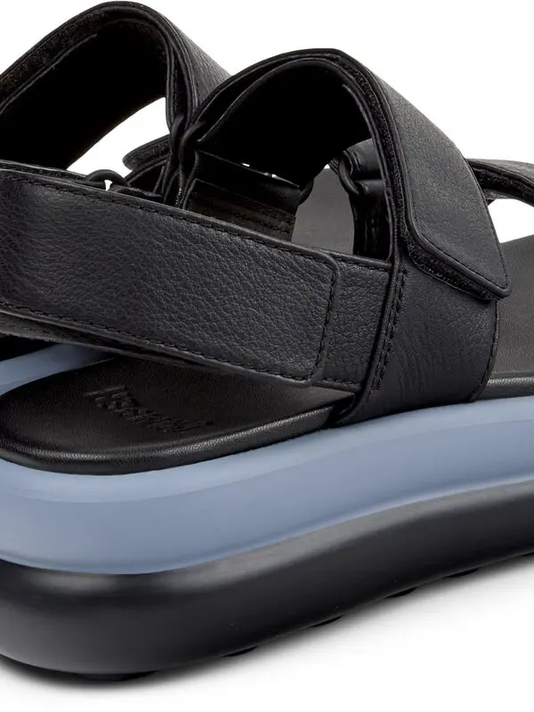 Camper Pelotas Flota Up Grained Leather Sandals