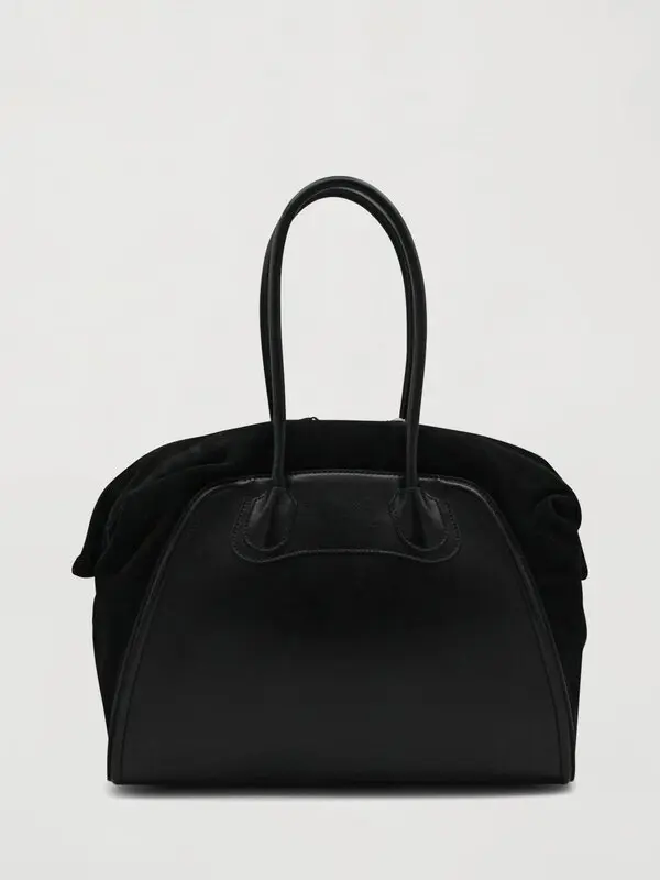 VIVIENNE WESTWOOD Suede Leather Shoulder Bag