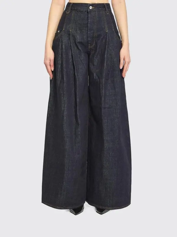 Jacquemus Wide-leg Cotton Denim Jeans