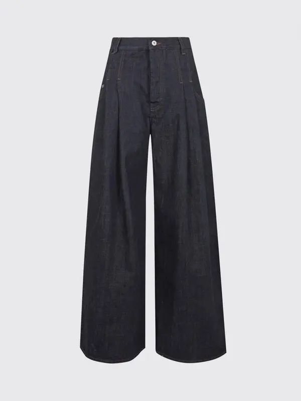Jacquemus Wide-leg Cotton Denim Jeans