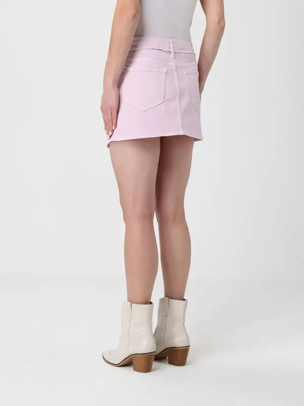 7 For All Mankind Cotton Mini Skirt