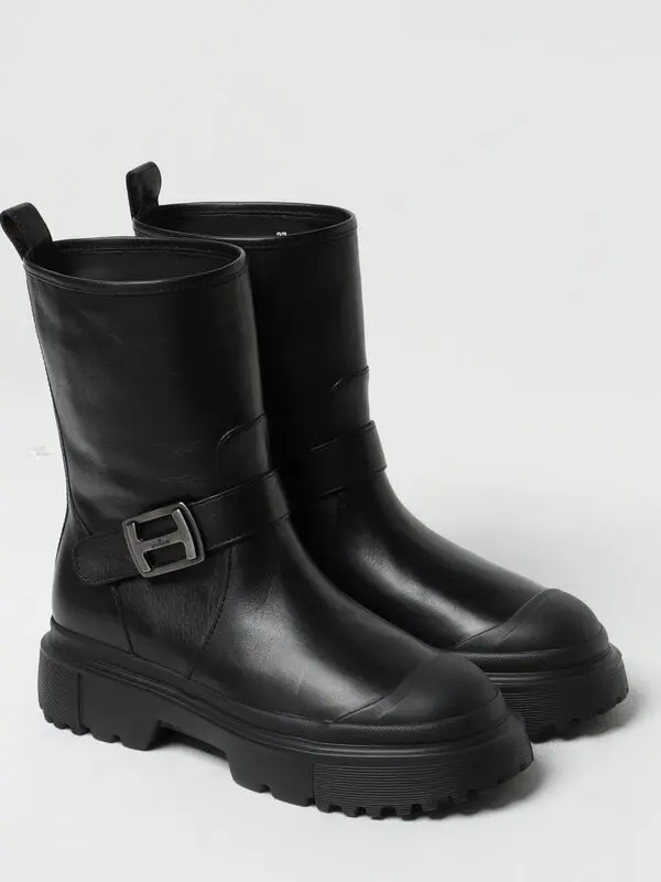 Hogan Buckled Boots