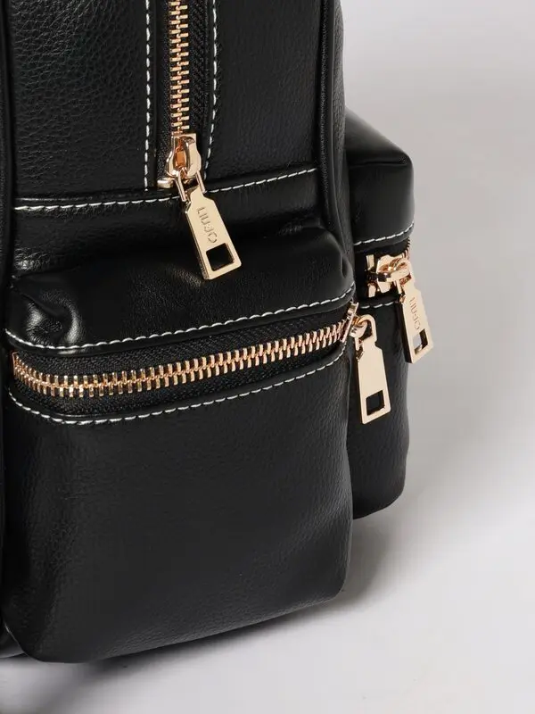 Liu Jo Faux Leather Backpack - Black