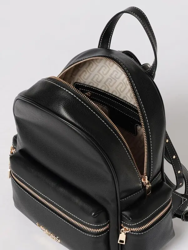 Liu Jo Faux Leather Backpack - Black