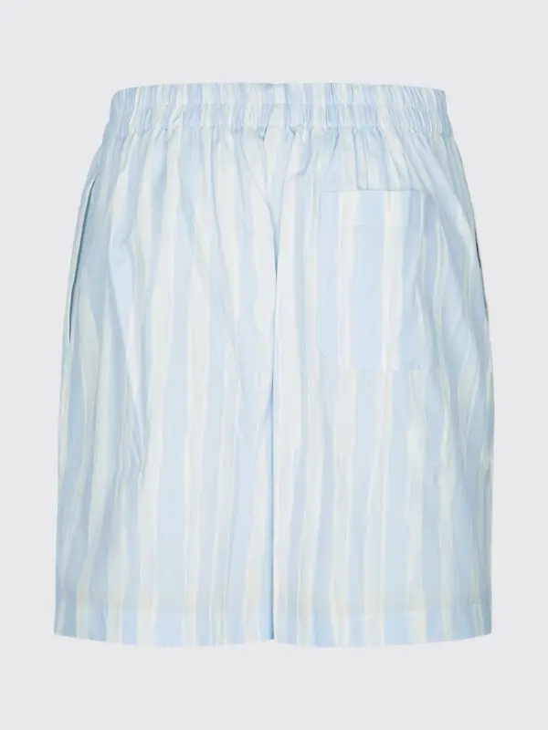 Jacquemus Striped Linen Blend Shorts