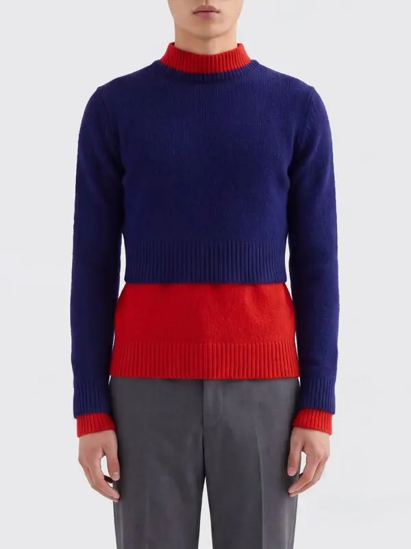 JIL SANDER Bi Wool Blend Pullover