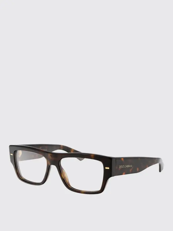 Dolce & Gabbana Rectangular Optical Frames - Brown