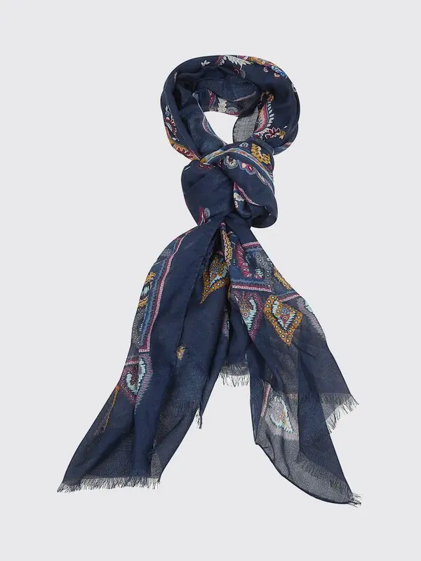 Etro Scarf Colour - Blue