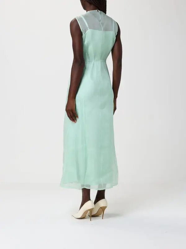 Fabiana Filippi Sleeveless Embellished Midi Dress - Mint