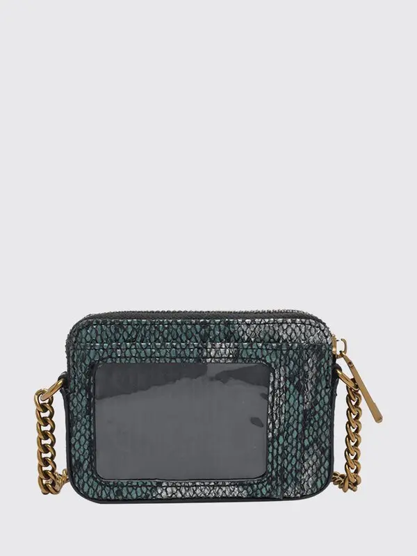 Kurt Geiger Kensington Python Print Mini Camera Bag With Chain Strap