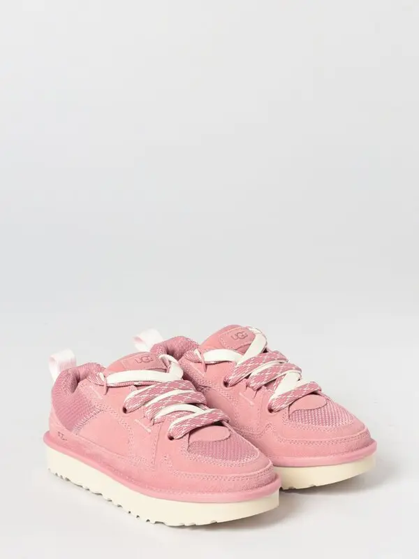 UGG Lo Lowmel Suede And Mesh Sneakers