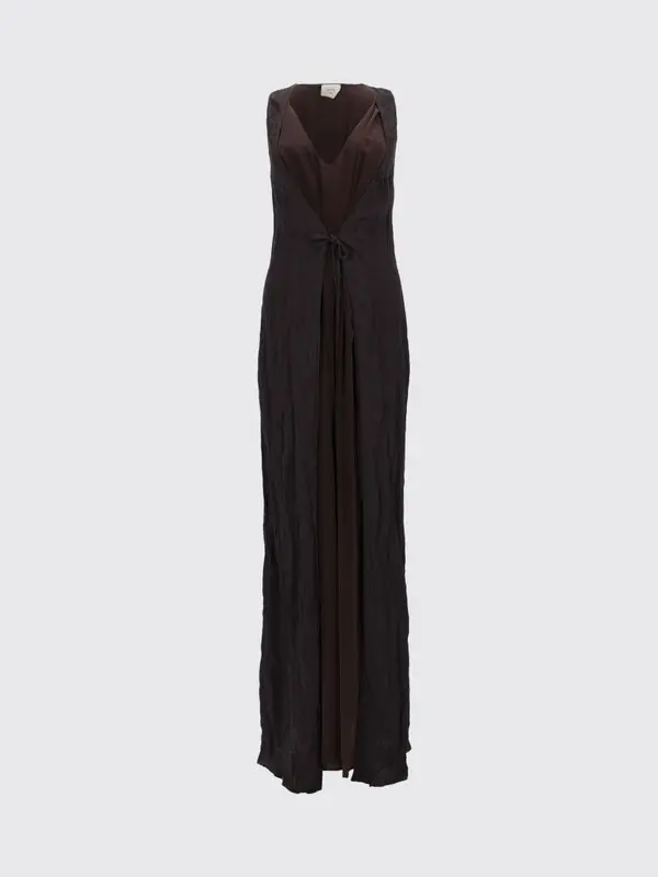 ALYSI Long Tunic In Silk And Modal Blend