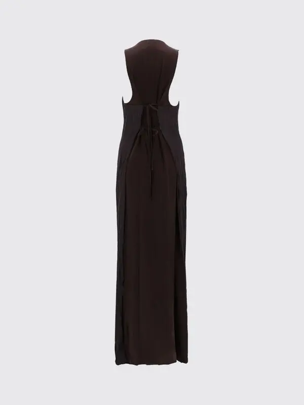 ALYSI Long Tunic In Silk And Modal Blend