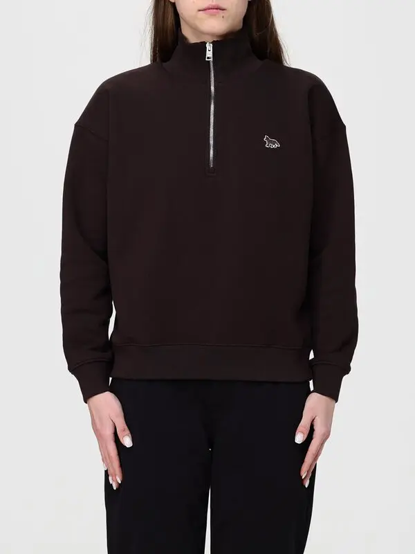 Maison Kitsuné Cotton Zip Sweatshirt