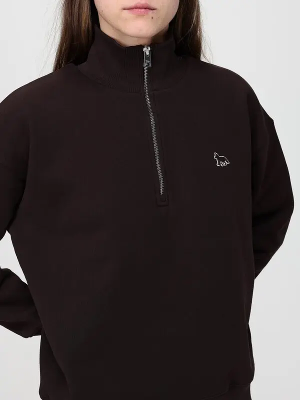 Maison Kitsuné Cotton Zip Sweatshirt