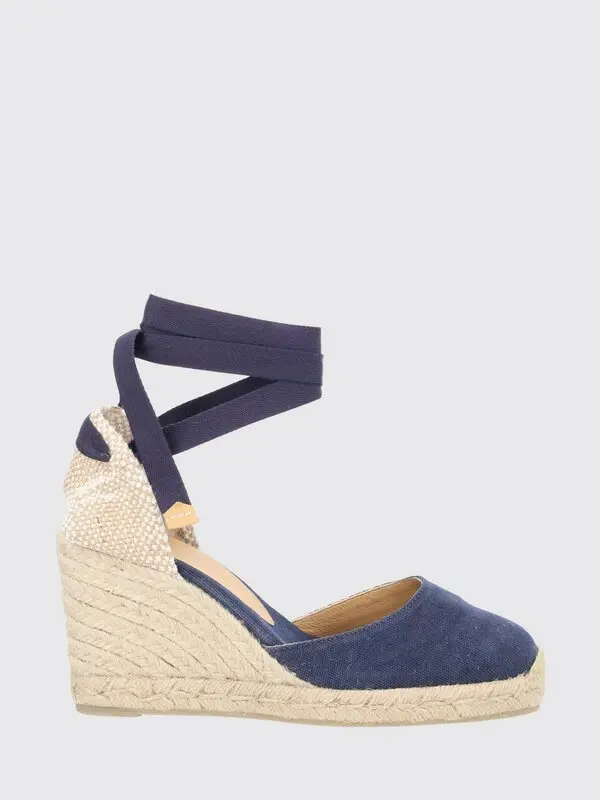 CastaÑer Carina Cotton Canvas Wedge Espadrilles
