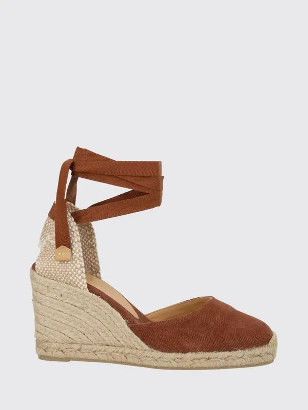 CastaÑer Carina Cotton Canvas Espadrilles - Brown