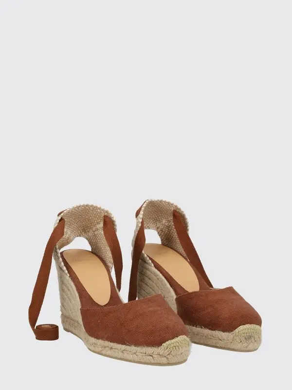CastaÑer Carina Cotton Canvas Espadrilles - Brown