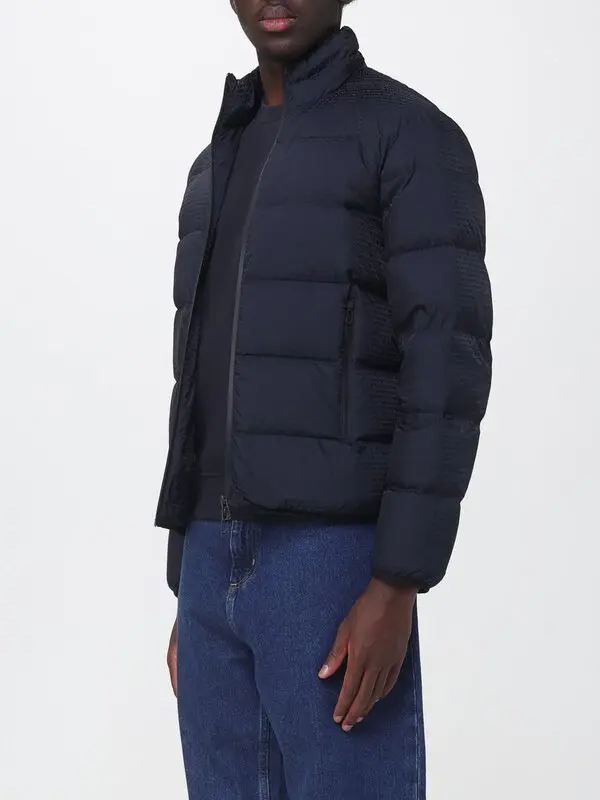 Emporio Armani Quilted Jacket - Navy