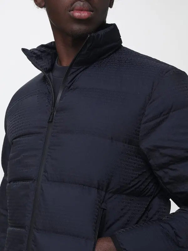 Emporio Armani Quilted Jacket - Navy