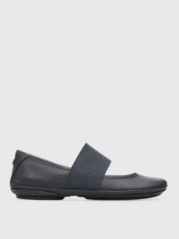 Camper Right Ballerina In Calfskin