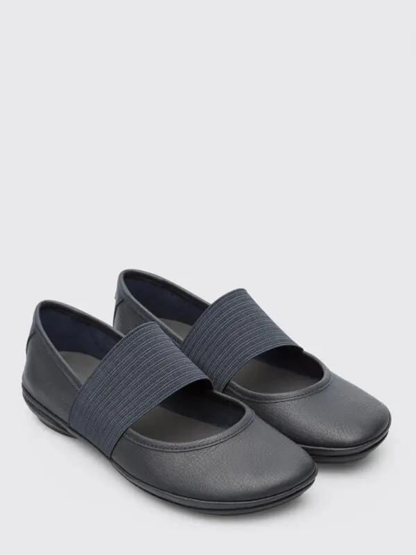 Camper Right Ballerina In Calfskin