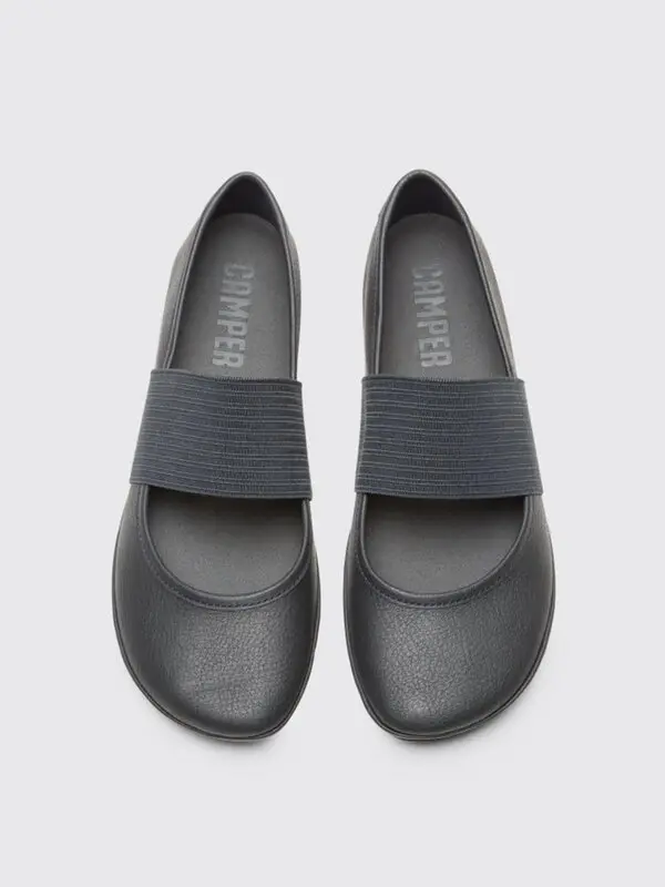 Camper Right Ballerina In Calfskin