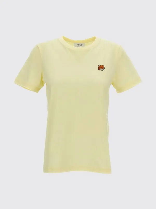 Maison Kitsuné Organic Cotton T-shirts - Yellow