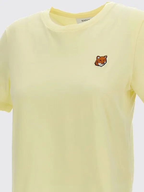 Maison Kitsuné Organic Cotton T-shirts - Yellow