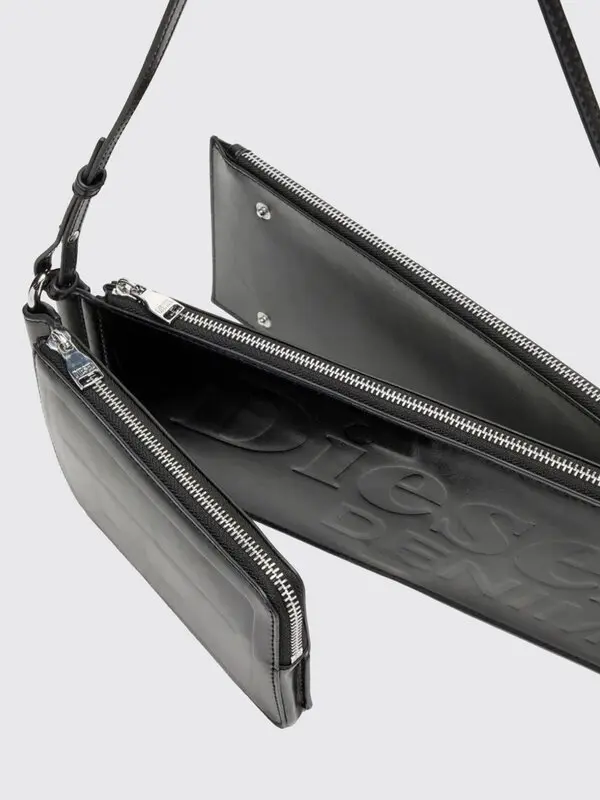 DIESEL® Flag-d Bag In Polyurethane - Black