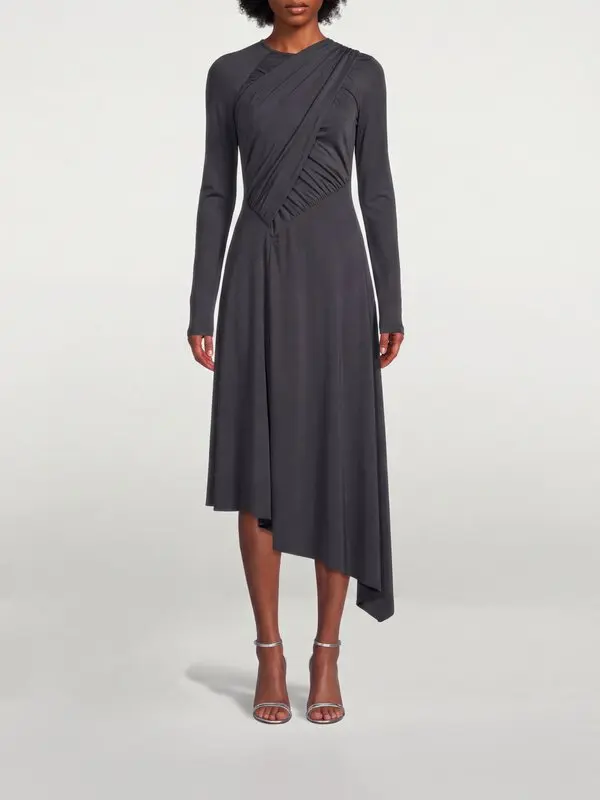 Victoria Beckham Asymmetrical Draped Dress