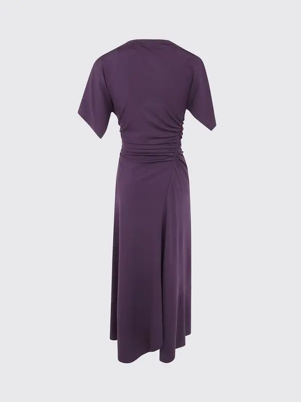Victoria Beckham Gathered Midi Dress