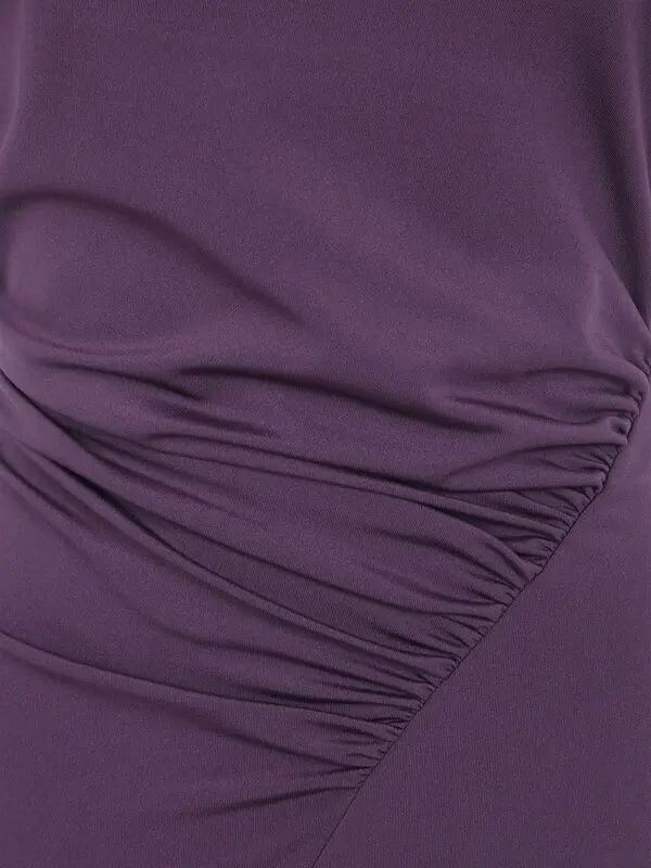 Victoria Beckham Gathered Midi Dress
