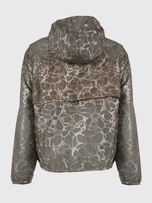 K-WAY Laurette Reversible Technical Fabric Jacket - Beige