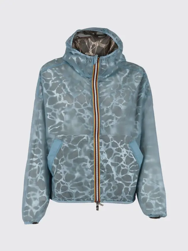 K-WAY Laurette Reversible Technical Fabric Jacket - Beige
