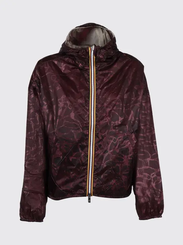 K-WAY Laurette Reversible Technical Fabric Jacket - Violet