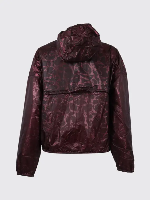 K-WAY Laurette Reversible Technical Fabric Jacket - Violet