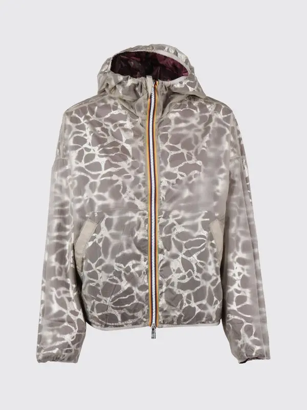 K-WAY Laurette Reversible Technical Fabric Jacket - Violet