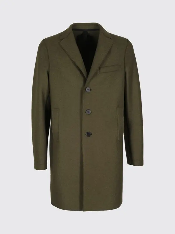 Harris Wharf London Single-breasted Virgin Wool Coat