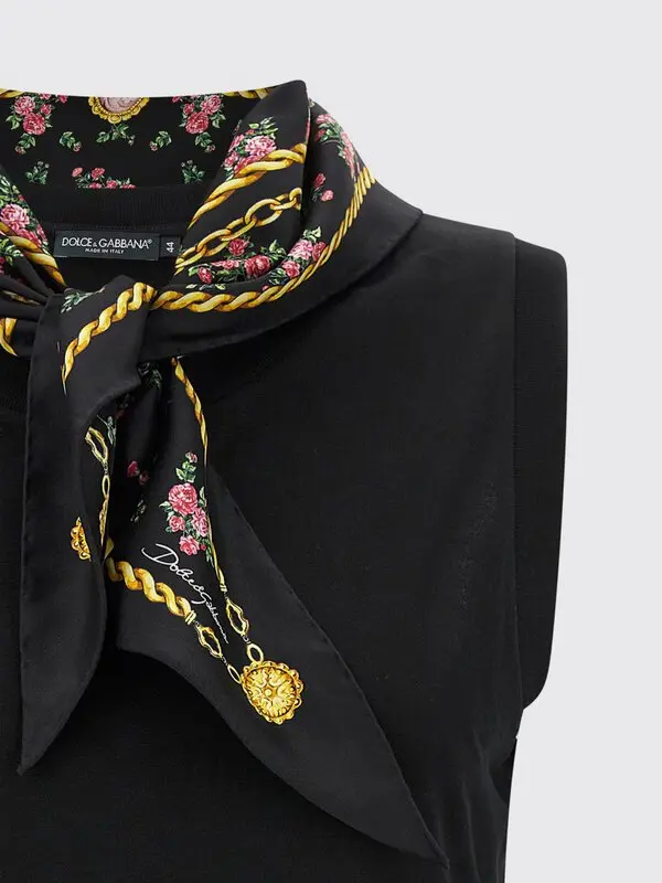 Dolce & Gabbana Tank Top With Scarf