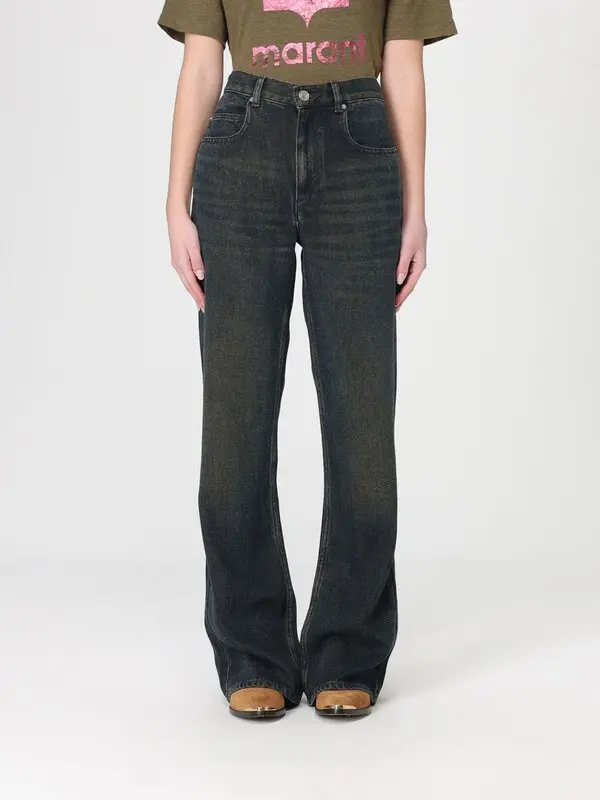 Isabel Marant Étoile High Rise Flare Jeans