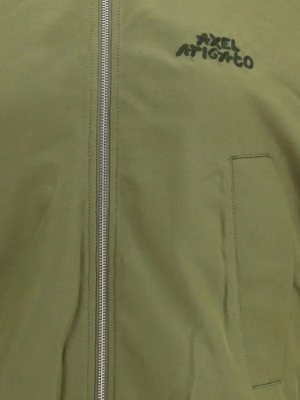 Axel Arigato Polyester Bomber Jacket With Logo