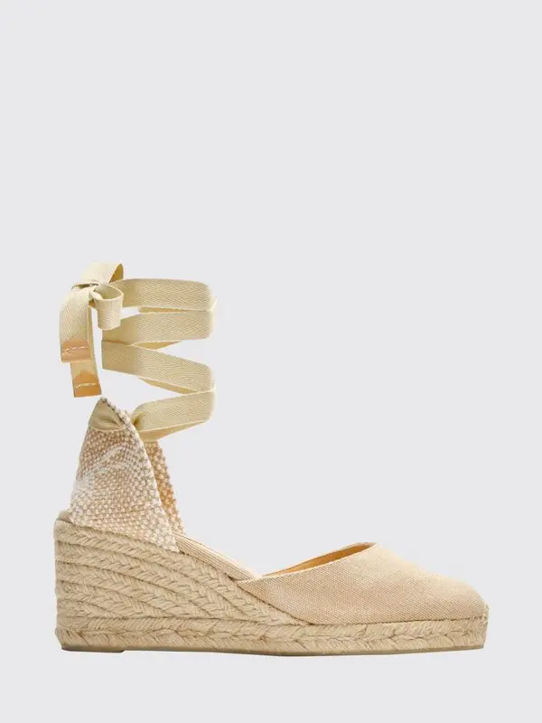 CastaÑer Carina Cotton Canvas Espadrilles - Beige