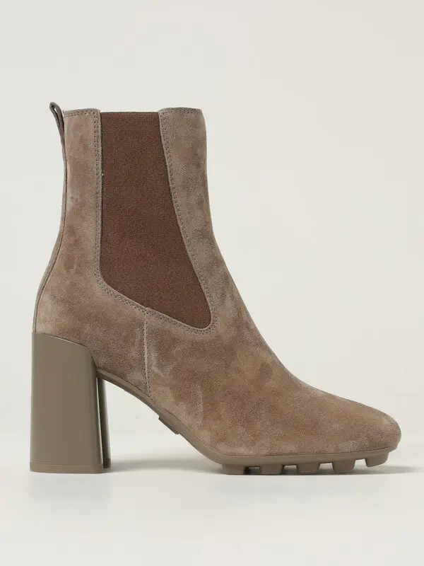Hogan Suede Chelsea Boots - Brown