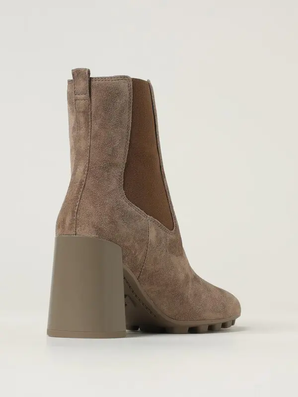 Hogan Suede Chelsea Boots - Brown