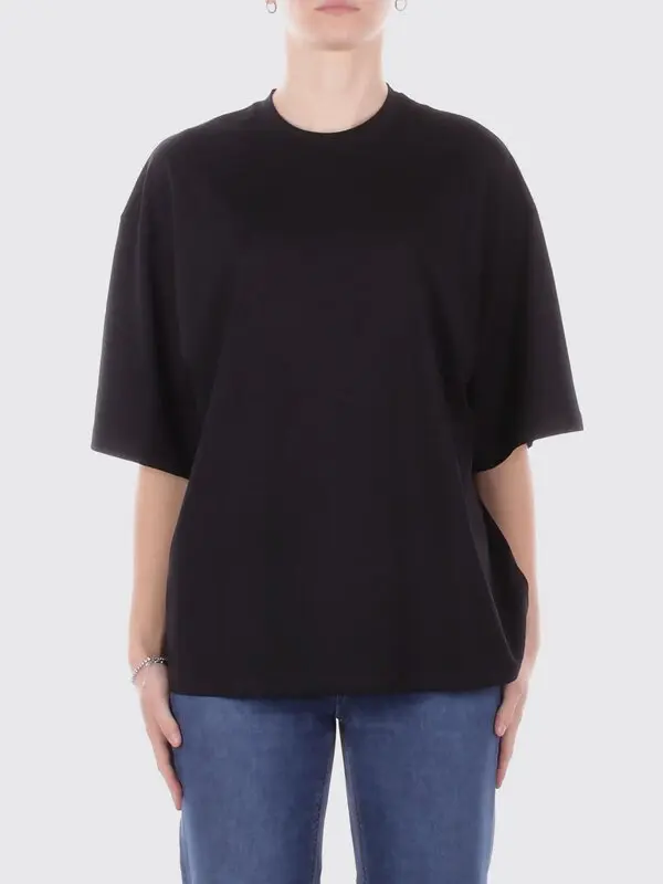 DONDUP Basic Cotton T-shirts - Black