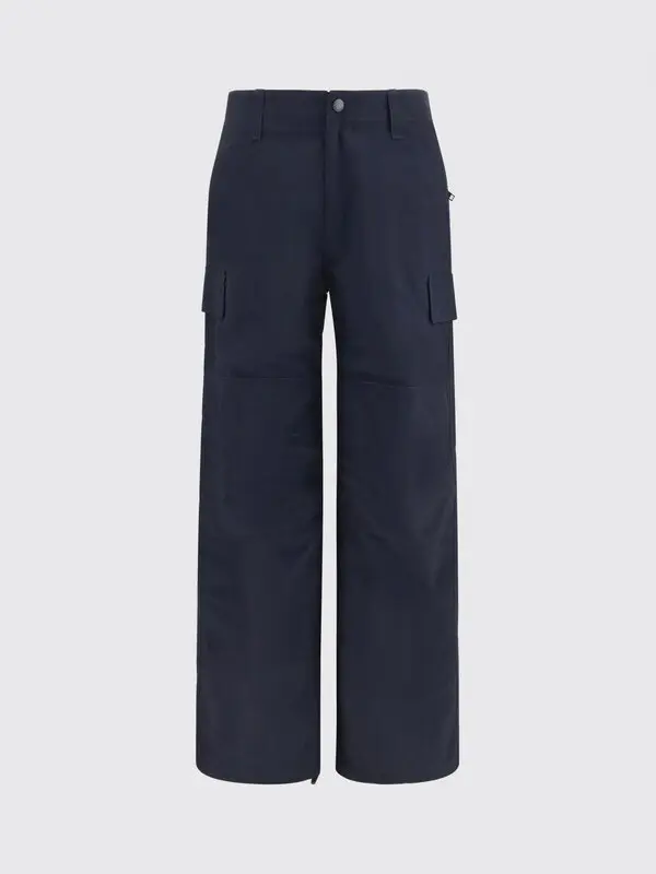 Burberry Embossed Nylon Cargo Pants With Drawstring Waist