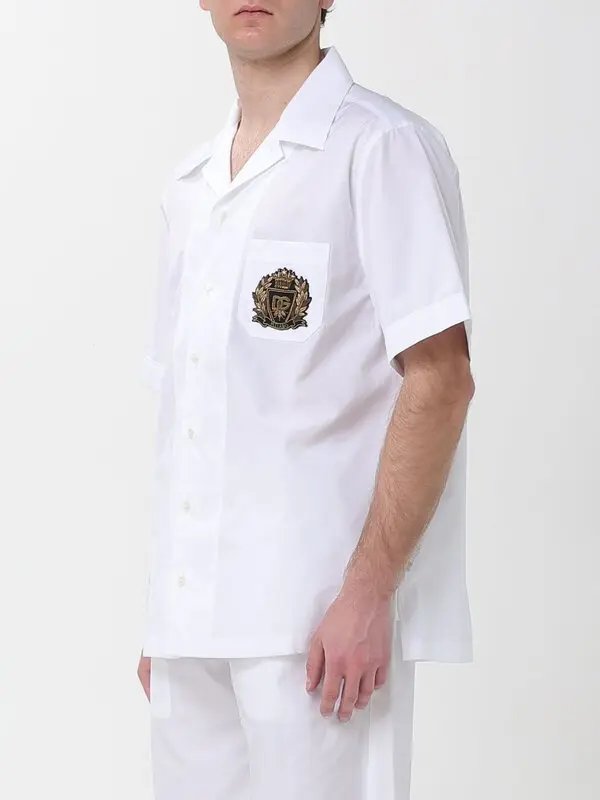 Dolce & Gabbana Casual Cotton Shirt - White